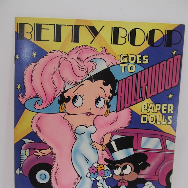Betty Boop Paper Dolls Etsy