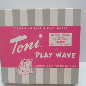 Vintage P90 Blonde Toni Walker Doll W/play Wave Kit, 1954 - Etsy