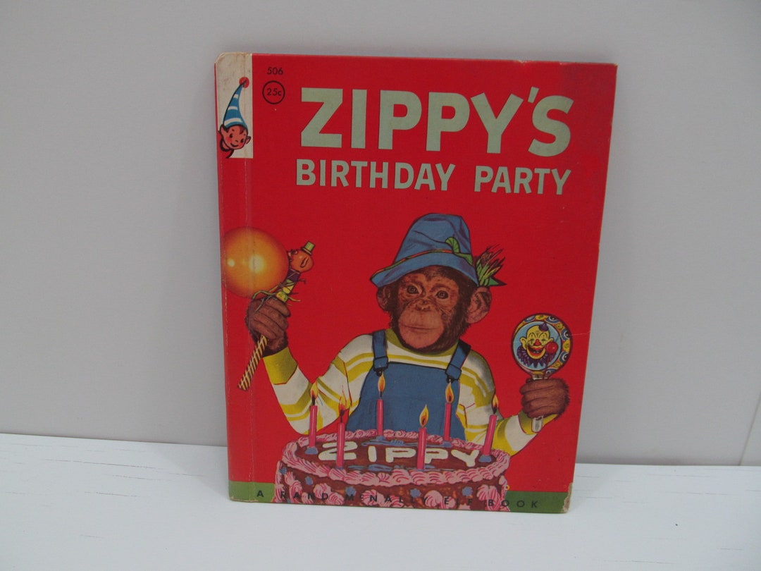 Vintage Children's Book Kippy's Birthday Party, 1st. Ed., 1950 - Etsy