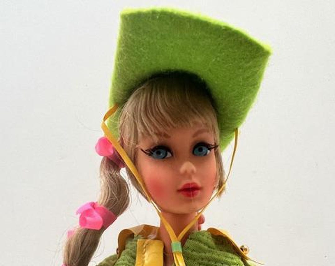 Mattel Blonde Talking Barbie in snap Dash 1968 - Etsy