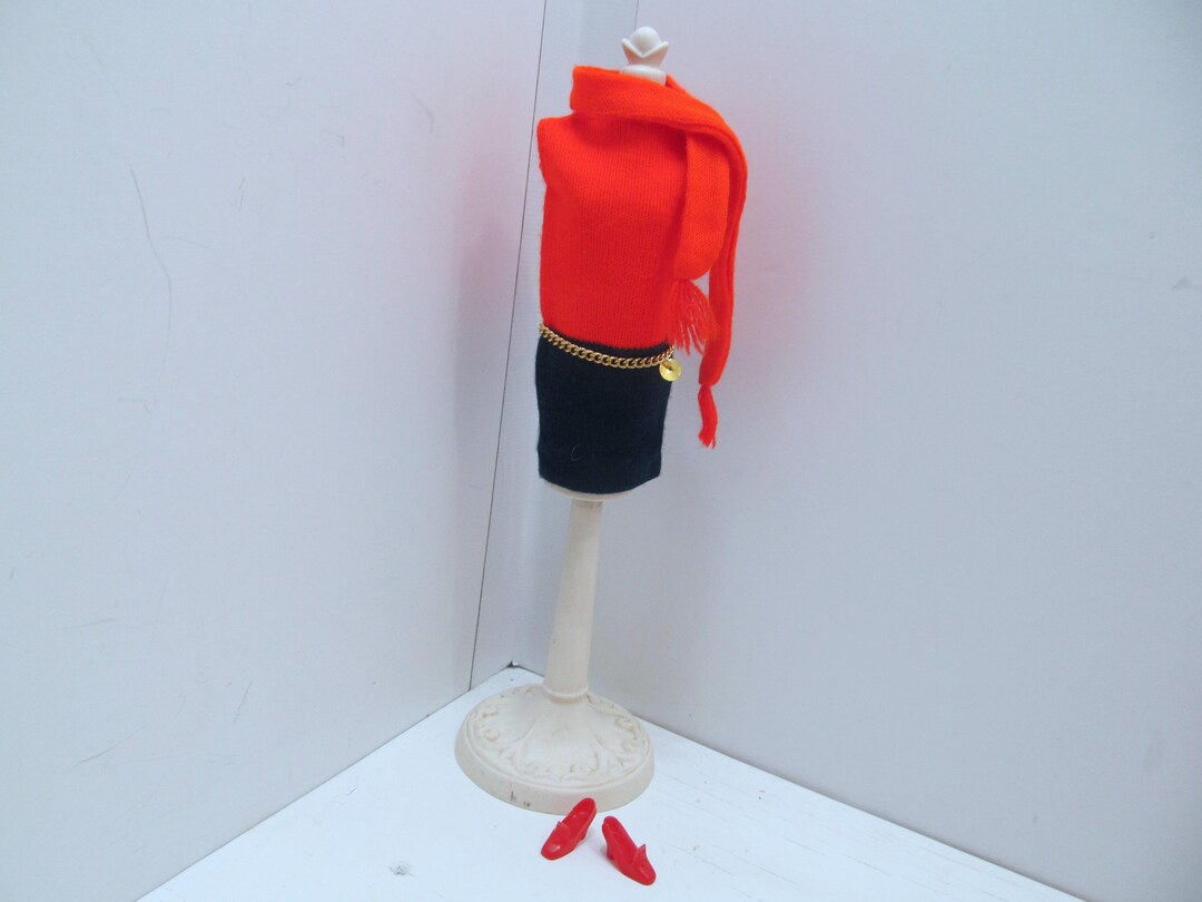 Vintage Mattel Barbie Outfit, Shift Into Knit, Complete, 1969 - Etsy