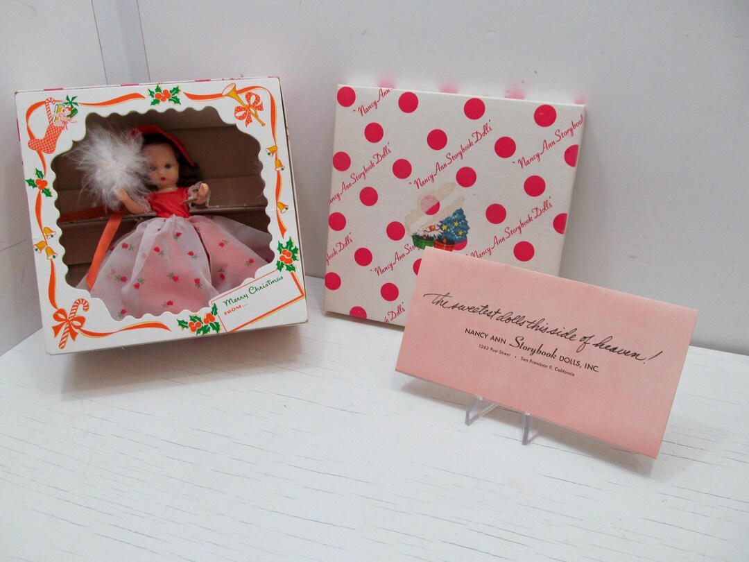 MIB Nancy Ann Storybook Doll Seasons Series, Winter #93, Sleep Eye - Etsy