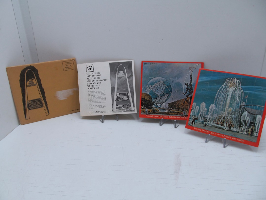 1964 NY World's Fair General Foods Mailer With Puzzles and Booklet - Etsy