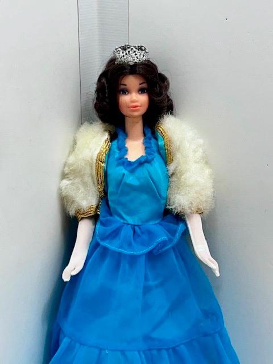 Mattel Walk Lively Miss America Doll in Majestic Blue, 1972 - Etsy