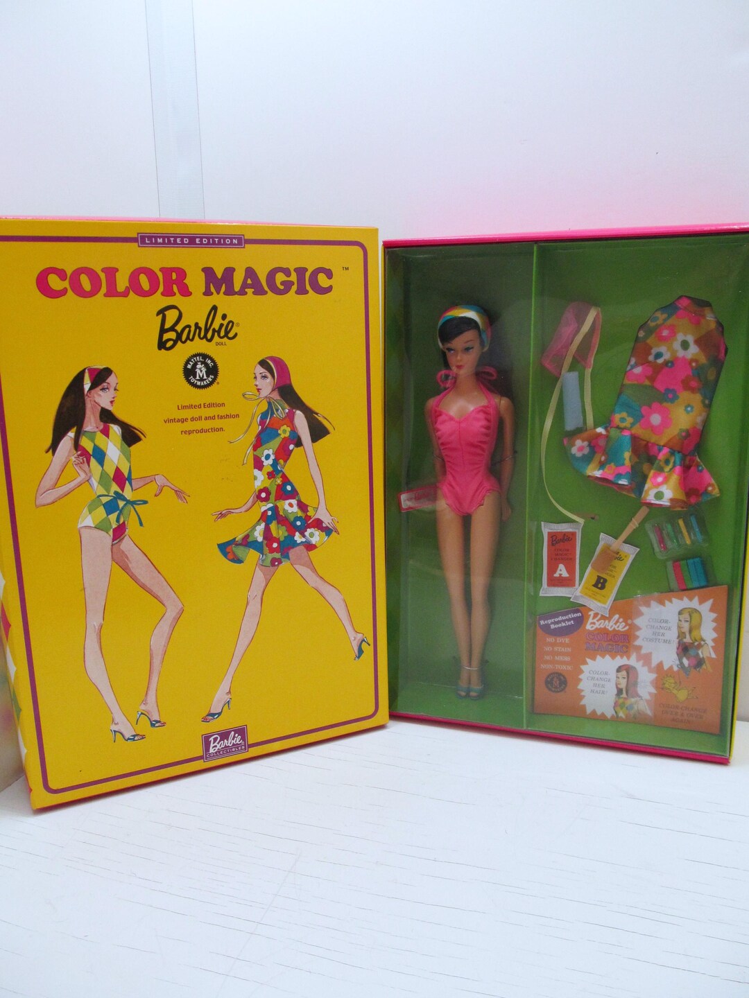MIB Mattel Color Magic Barbie Re-issue - Etsy