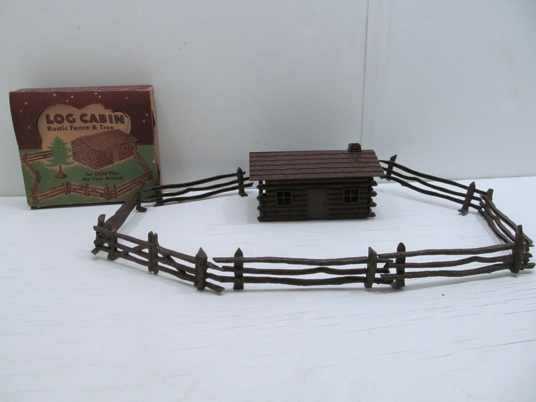 Vintage Bachmann MIB Log Cabin Complete - Etsy