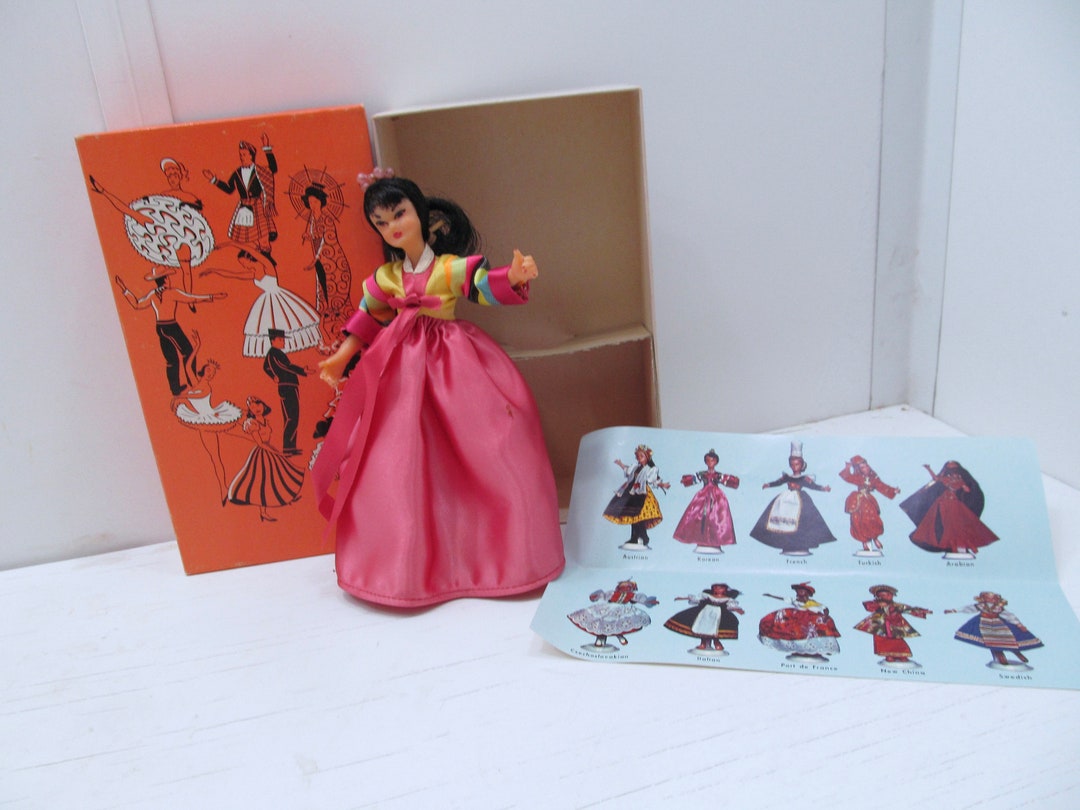MIB 8" Flagg Doll, Korean, 1950's - Etsy