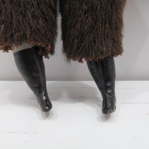 Robert Peary and Frederick Cook Figures, North Pole Discovery Bisque ...