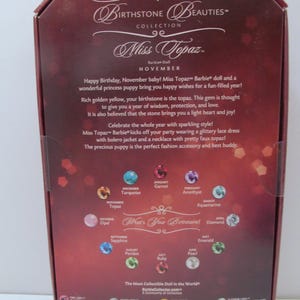 Mattel Barbie Birthstone Collection, November - Etsy