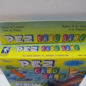 Pez Card Game, MIB, Premier Edition, Starter Deck - Etsy