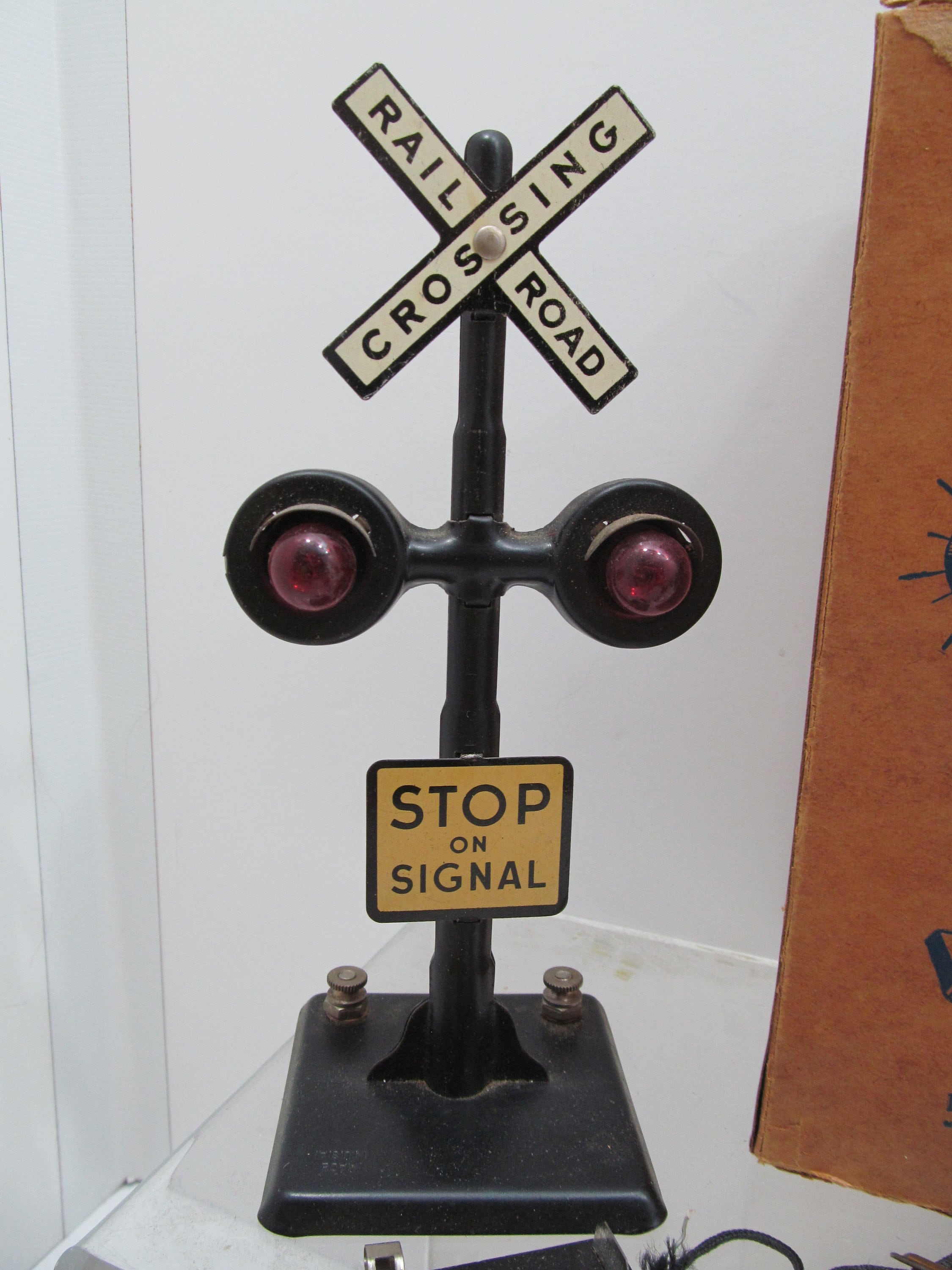 Louis Marx Twin Light Train Crossing Signal. - Etsy