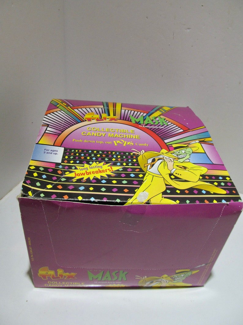 Vintage Flix the Mask Candy Machine Dispensers Sealed - Etsy