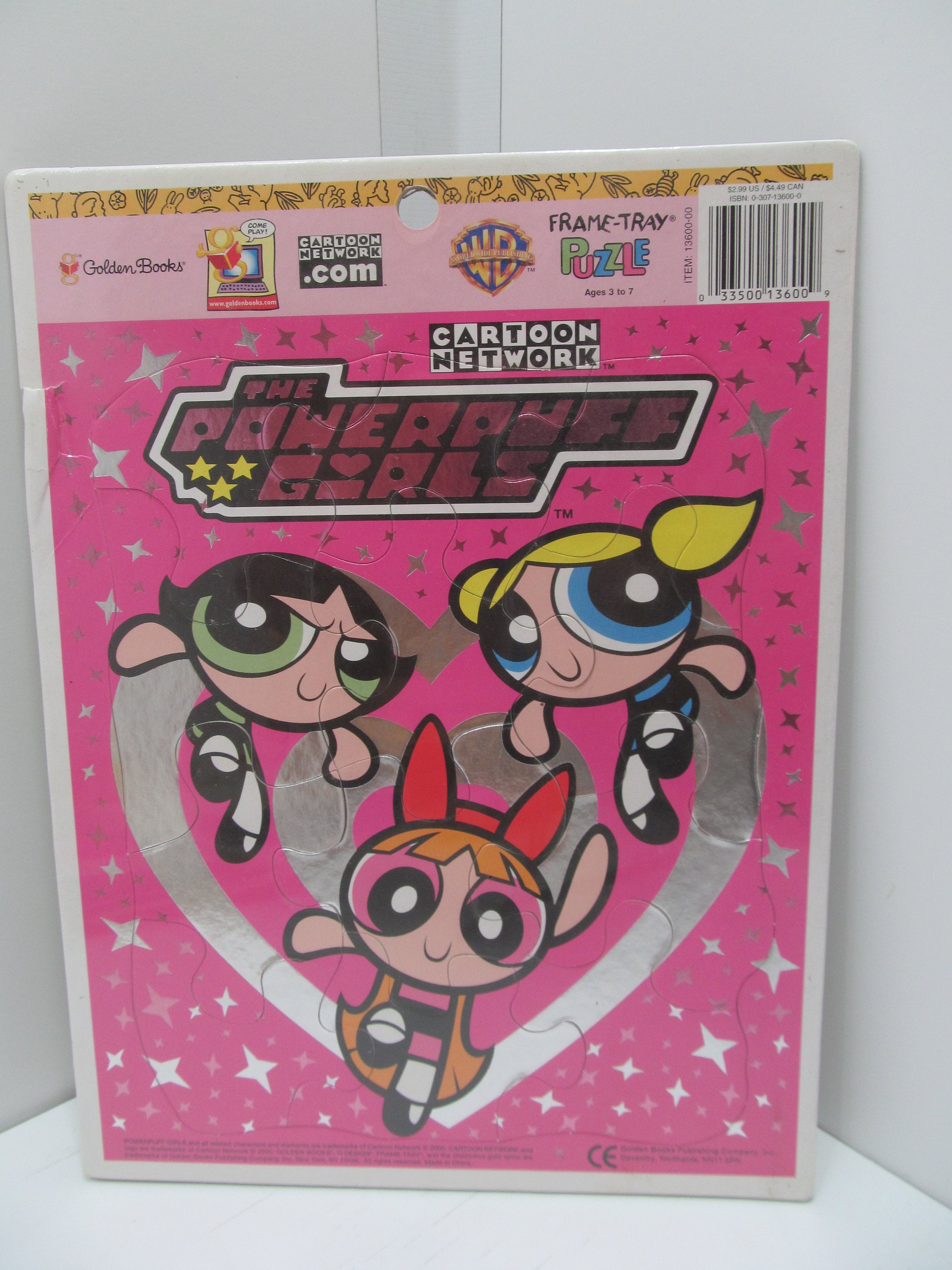 Powerpuff Girls Frame-tray Puzzle Cartoon Network Sealed - Etsy