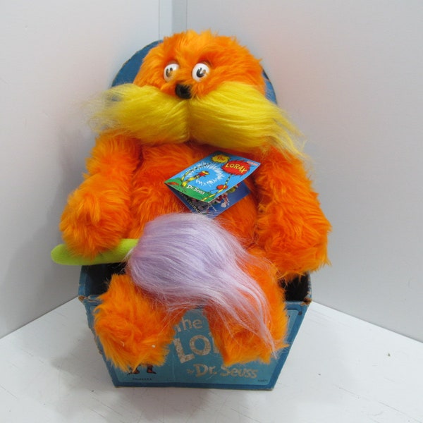 Preppy Lorax Plush - Etsy Australia
