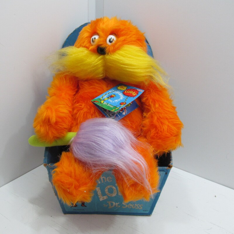 Preppy Lorax Plush - Etsy Australia