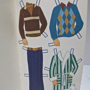 Un-cut 1977 Male Airline Pilot Paper Dolls, Carlsen - Etsy