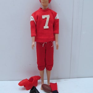 Vintage Mattel Ken Outfit, Touchdown, Complete, 1963 - Etsy