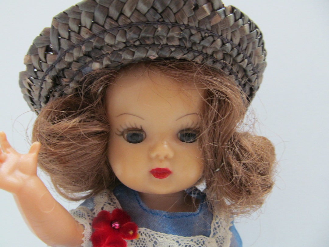 Charming Auburn Hair 8" Nancy Ann Muffie Doll, 1950's - Etsy
