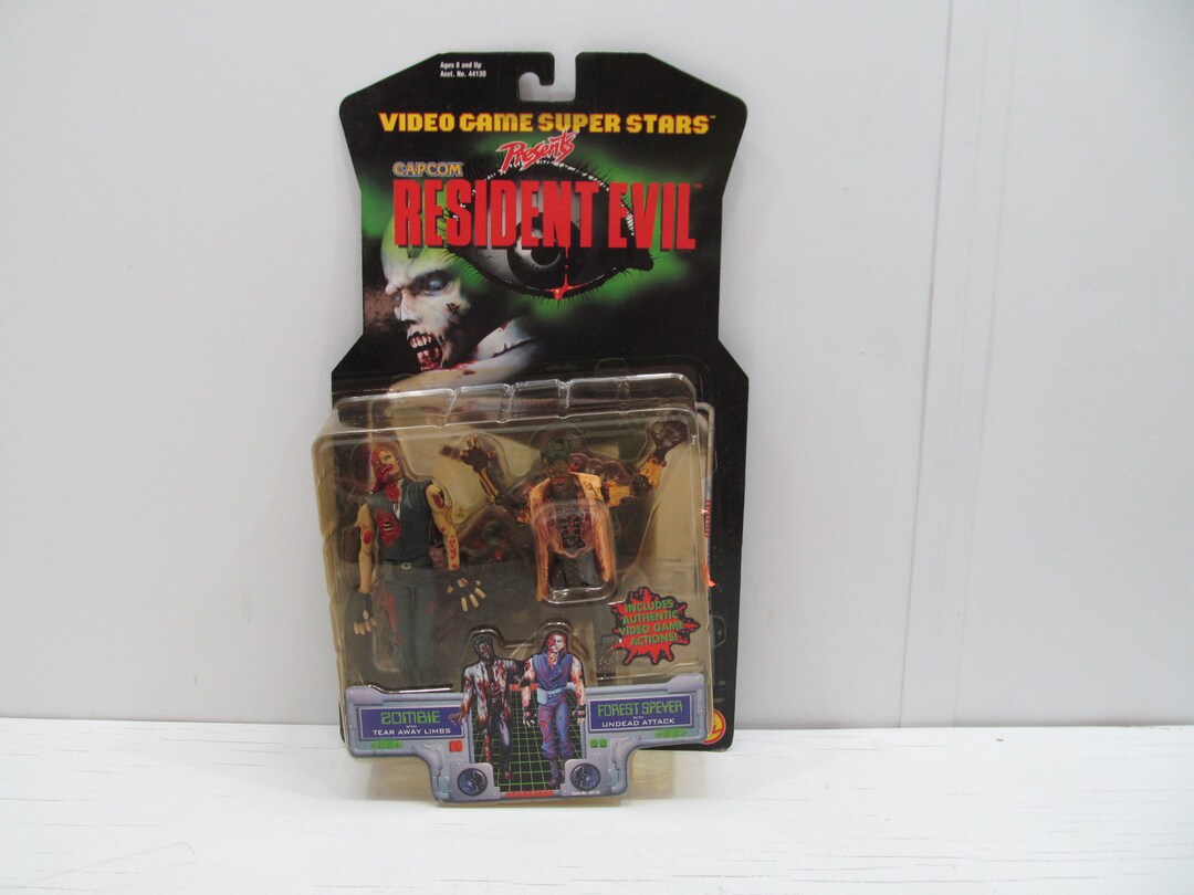 NRFC 1998 Toybiz Capcom Resident Evil Zombie&forest Speyer Action ...