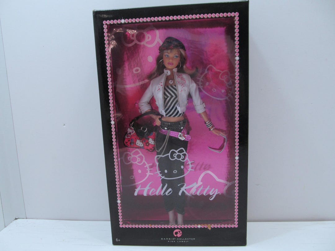 Mattel Barbie Collector Pink Label Series Hello Kitty - Etsy