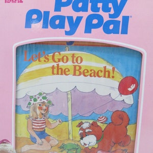 NRFB Ideal Patty Play Pal Funtime Activity Book & Synchromation ...