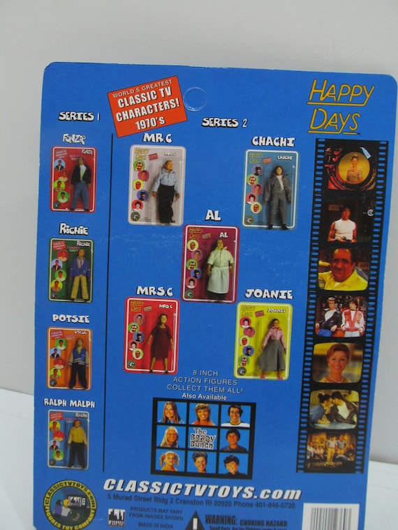 NRFC Happy Days Chachi Action Figure Classic TV Toys 2004 Etsy Israel