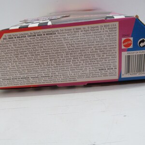 NRFB 50TH Anniversary NASCAR Barbie Doll, Mattel 1998 - Etsy