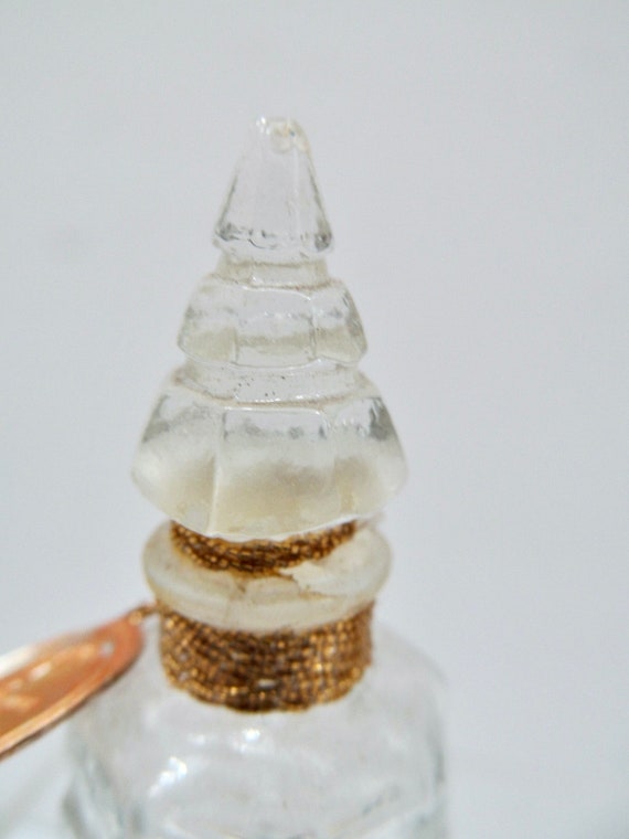 1940's Most Precious Perfume, Glass Topper & Paper La… - Gem