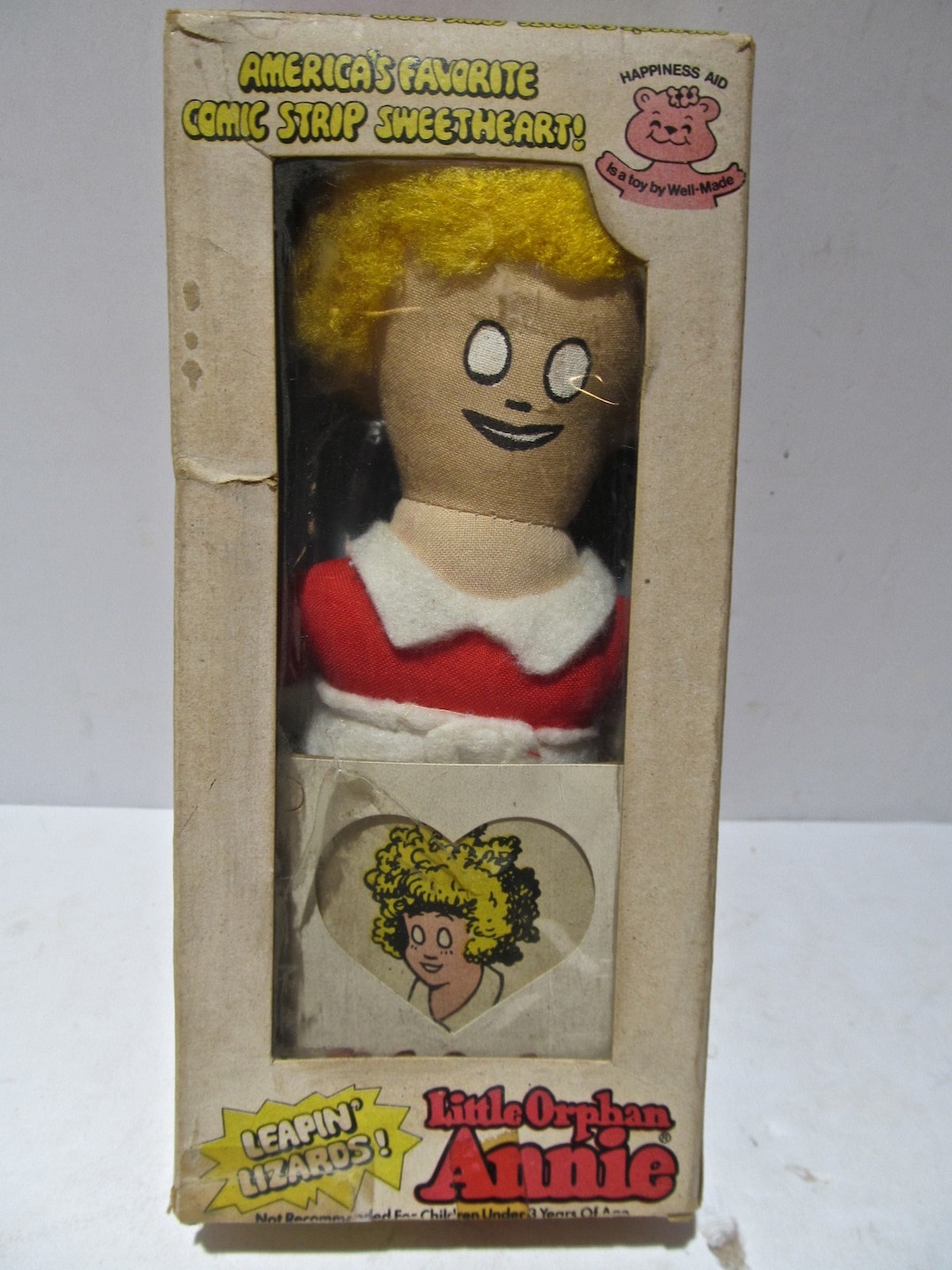 Rare Leapin' Lizards Little Orphan Annie Cloth Doll, NRFB, 1973 - Etsy