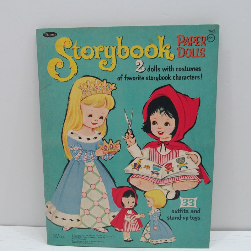 Whitman Paper Dolls - Etsy