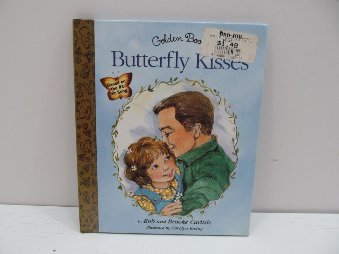 Golden Book Butterfly Kisses, 1st. Edition, 1997 - Etsy