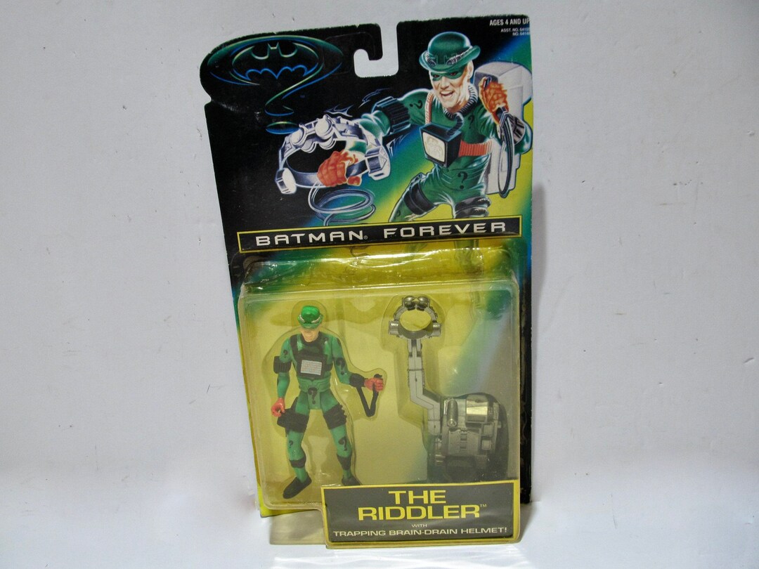 NRFC Batman Forever the Riddler Action Figure, Kenner 1995 - Etsy