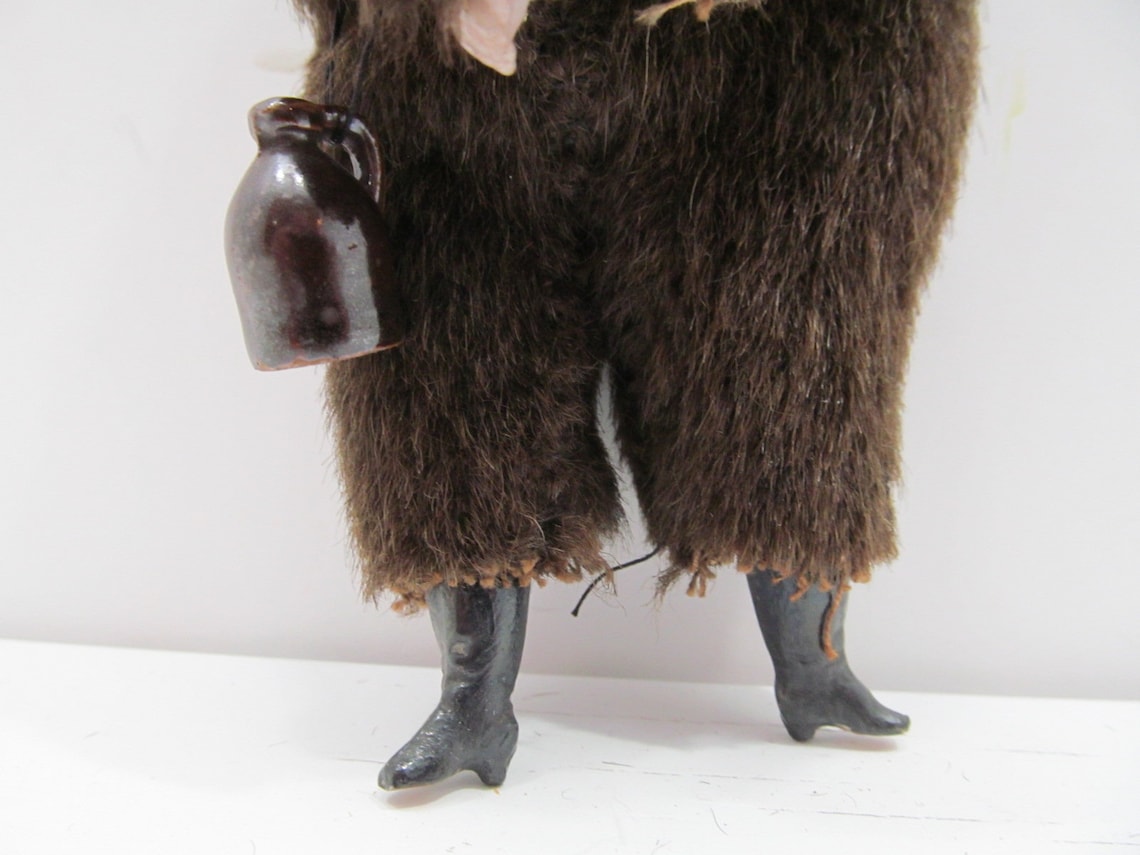 Robert Peary and Frederick Cook Figures, North Pole Discovery Bisque ...