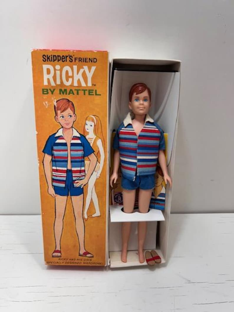 Mattel Ricky Doll W/original Box and Accessories - Etsy