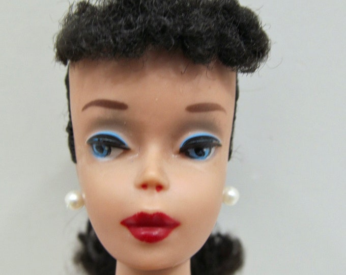 Mattel Vintage 1960 #4 Brunette Ponytail Barbie W/accessories - Etsy