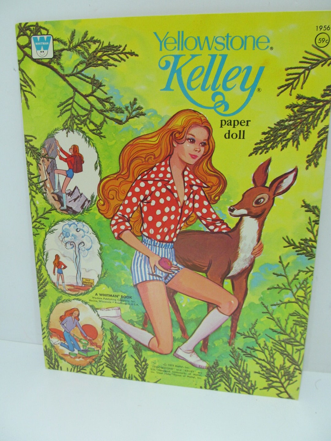 Vintage Mint Un-cut Yellowstone Kelley Paper Dolls, Whitman, 1975 ...