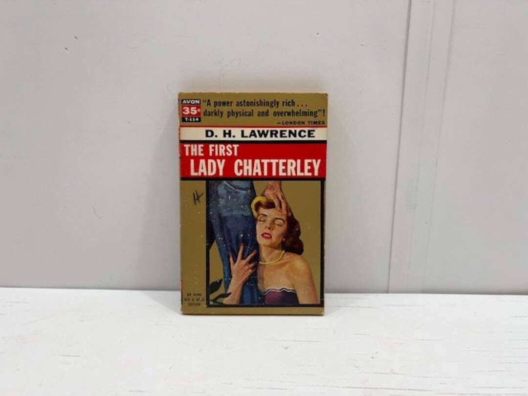 Pulp Fiction Avon Paperback the First Lady Chatterley First - Etsy