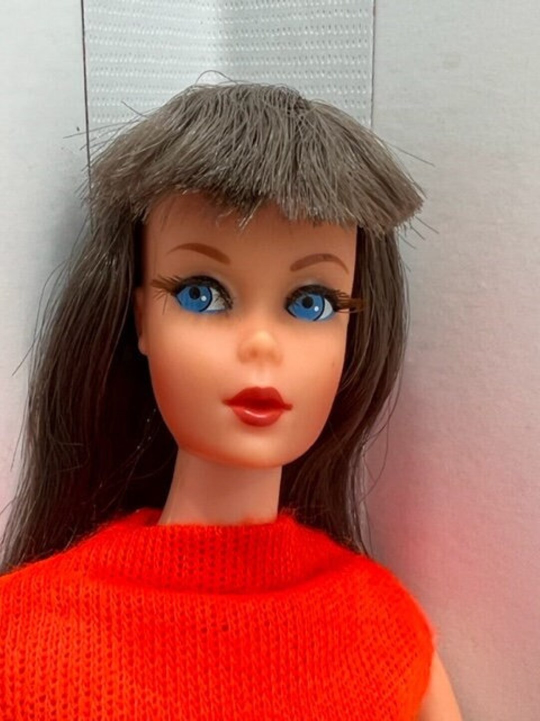 Beautiful Dramatic Living Barbie, Mattel, 1970 in Shirt Into Knit - Etsy