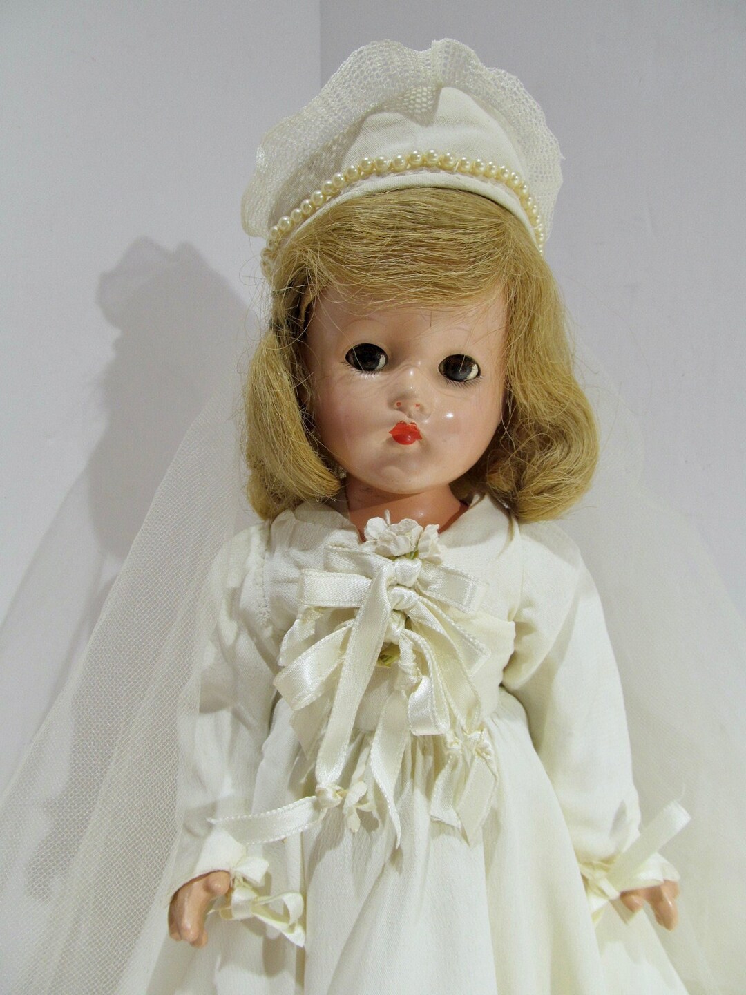 Vintage Effanbee Composition Suzanne Bride Doll, 1940, Lovely - Etsy