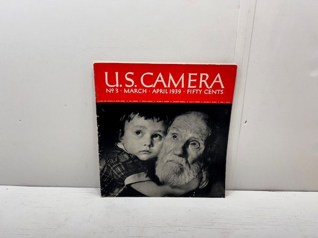 Vintage U.s> Camera Magazine, No.3 March-april 1939, Porter, Bruehl ...