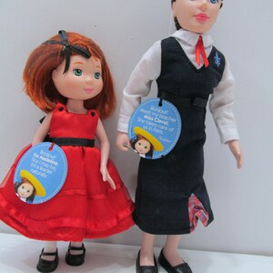 Madeline & Miss Clavel Posable Dolls, Learrning Curve, 2003 - Etsy
