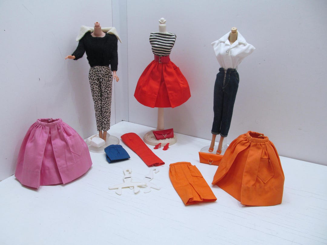 20 Piece Mattel Barbie Pak Items, 1962 - Etsy