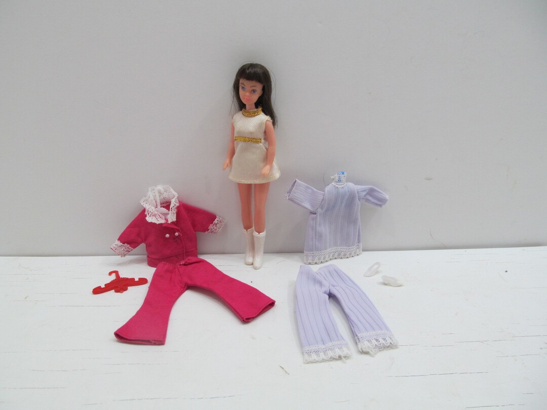 Dizzy Girl 6.5 Inch Fashion Doll With Extra Clothing, 1970's - Etsy