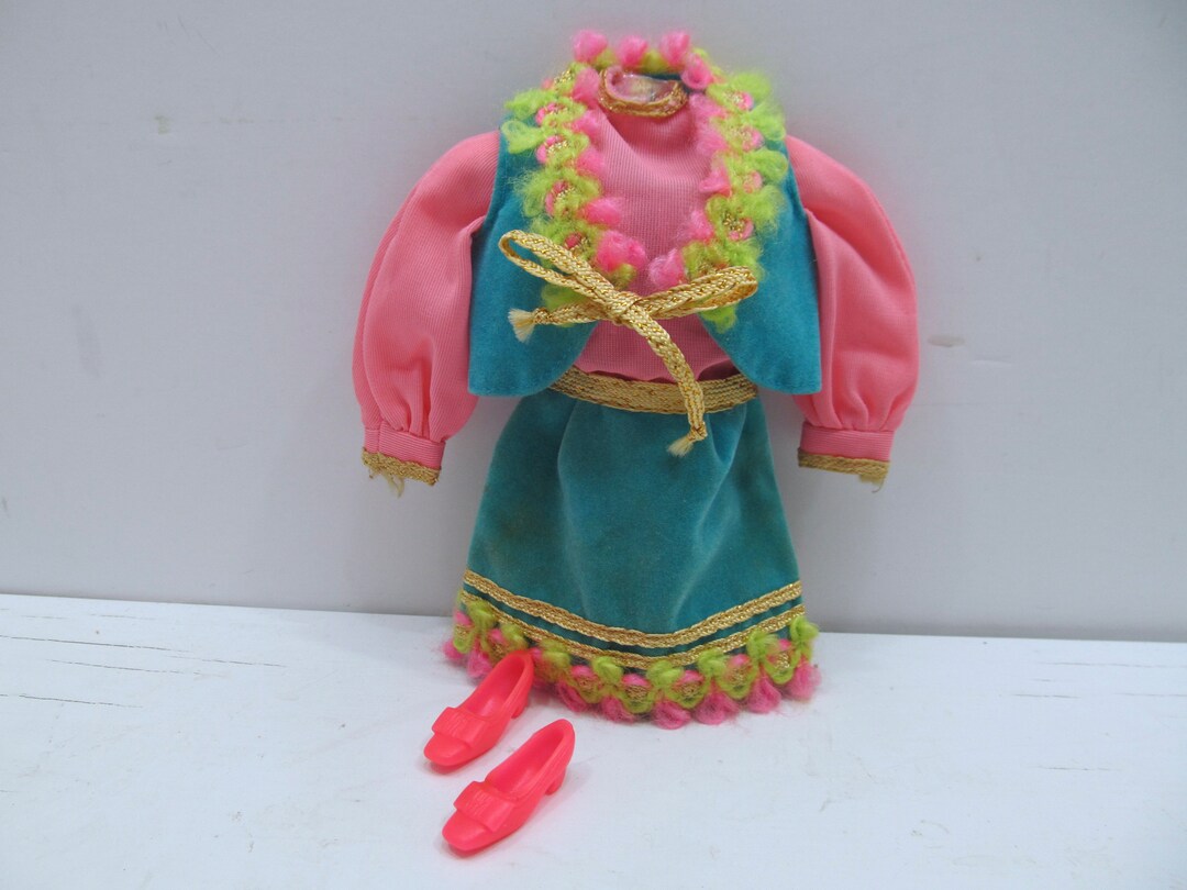 Vintage Mattel Barbie Outfit, Gypsy Spirit, 1970 - Etsy