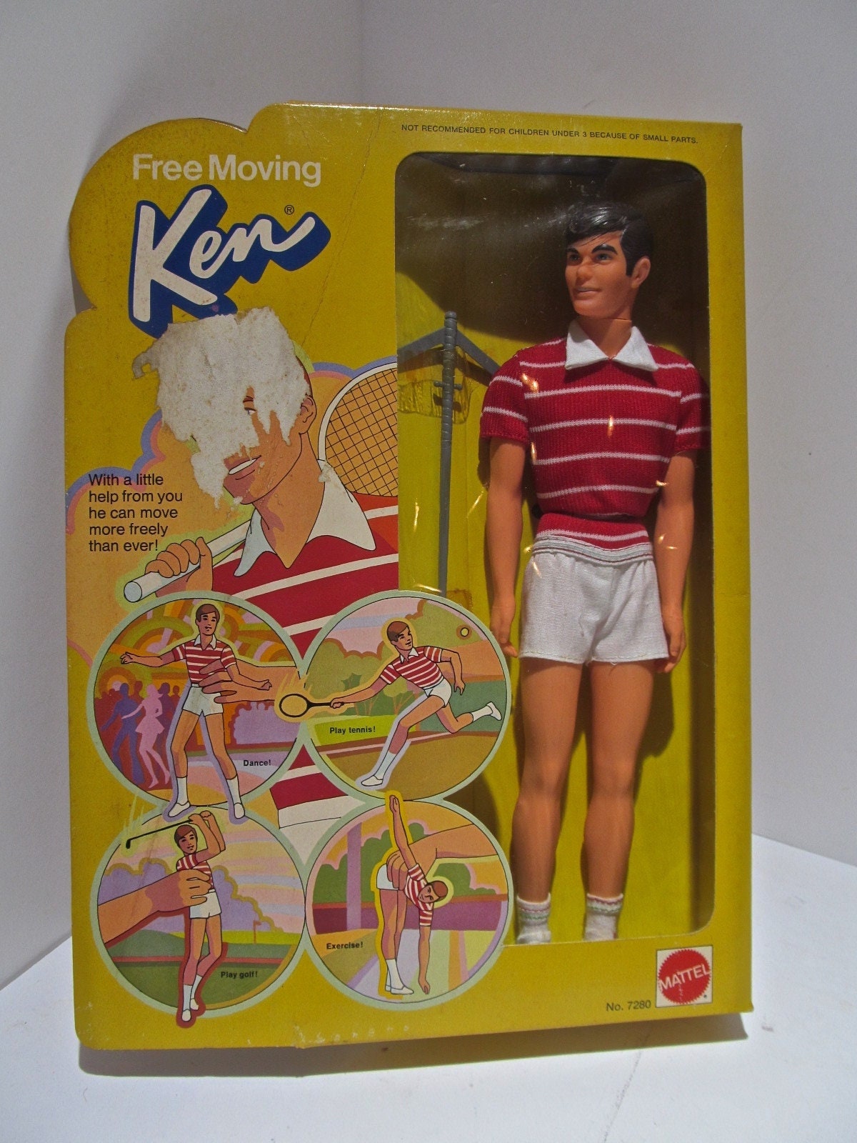 Vintage Mattel NRFB Free Moving Ken Doll 1974 | Etsy