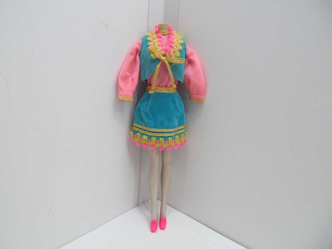 Vintage Mattel Barbie Outfit Gypsy Spirit Complete 1970 - Etsy