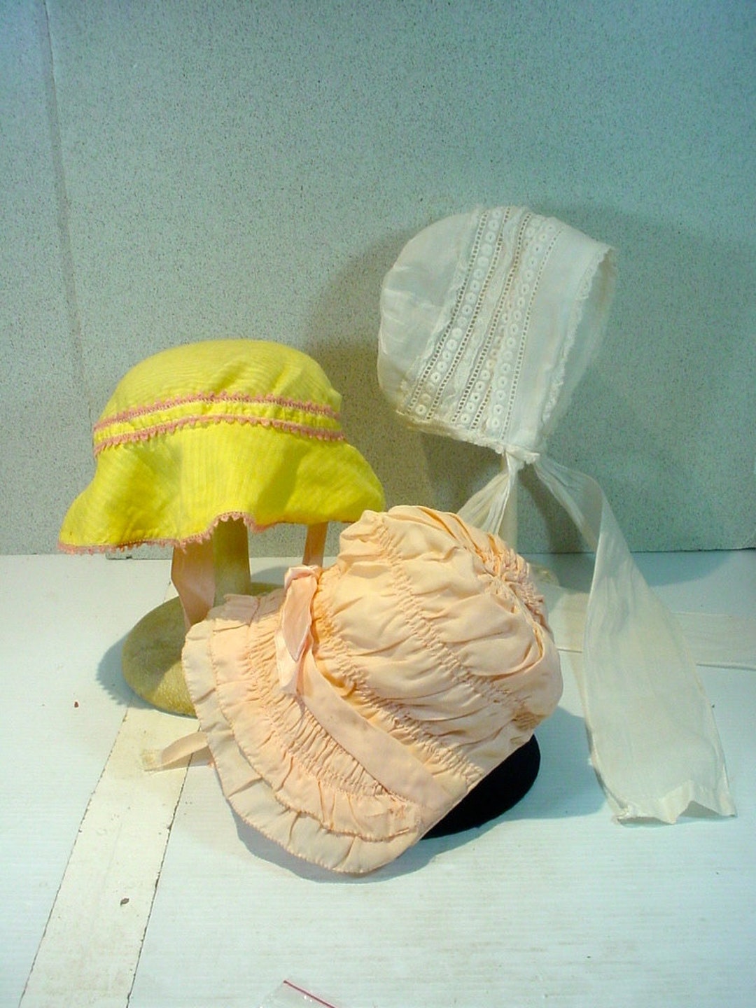 Vintage Doll Bonnets. 1930's and 1940's - Etsy