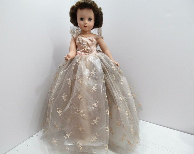 Vintage Nancy Ann Style Show HP Doll in Formal, 1950's - Etsy