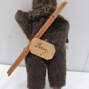 Robert Peary and Frederick Cook Figures, North Pole Discovery Bisque ...