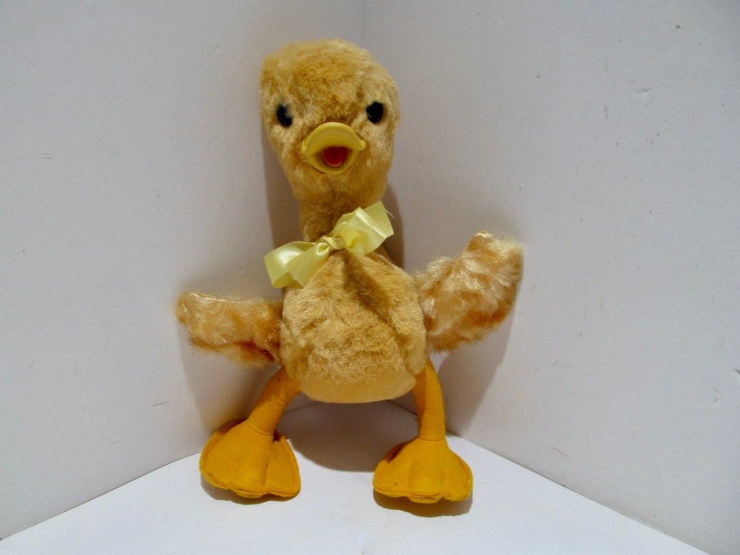 Vintage Plush Gund Duck, All Original, 1950's - Etsy